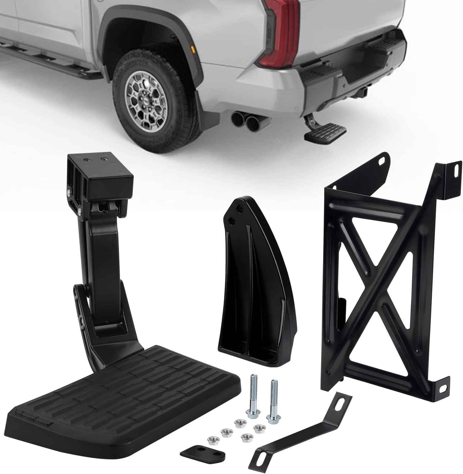 Amazon.com: PT392-34140 Retractable Truck Bed Step Compatible with ...