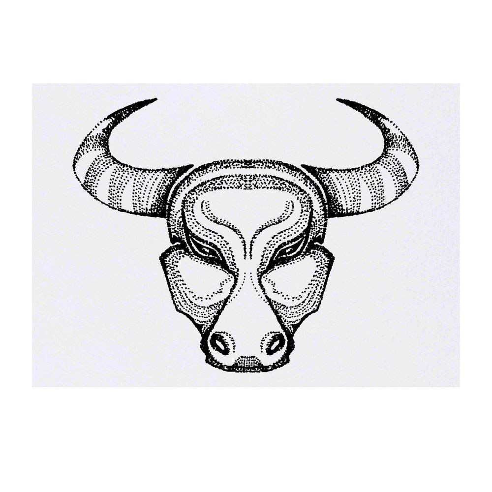 Taurus Bull Head Tattoos