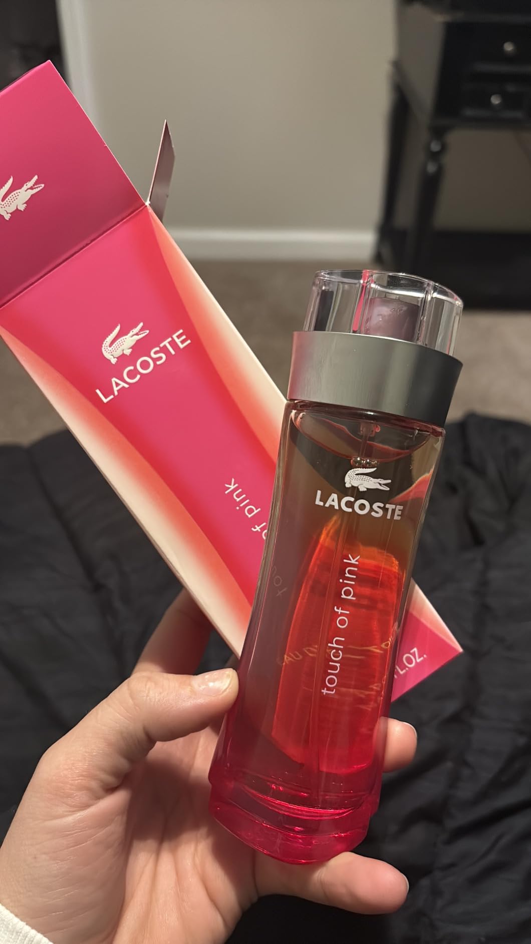 Amazon.com: Lacoste Touch of Pink Eau de Toilette for Women, 1.6 fl. oz ...
