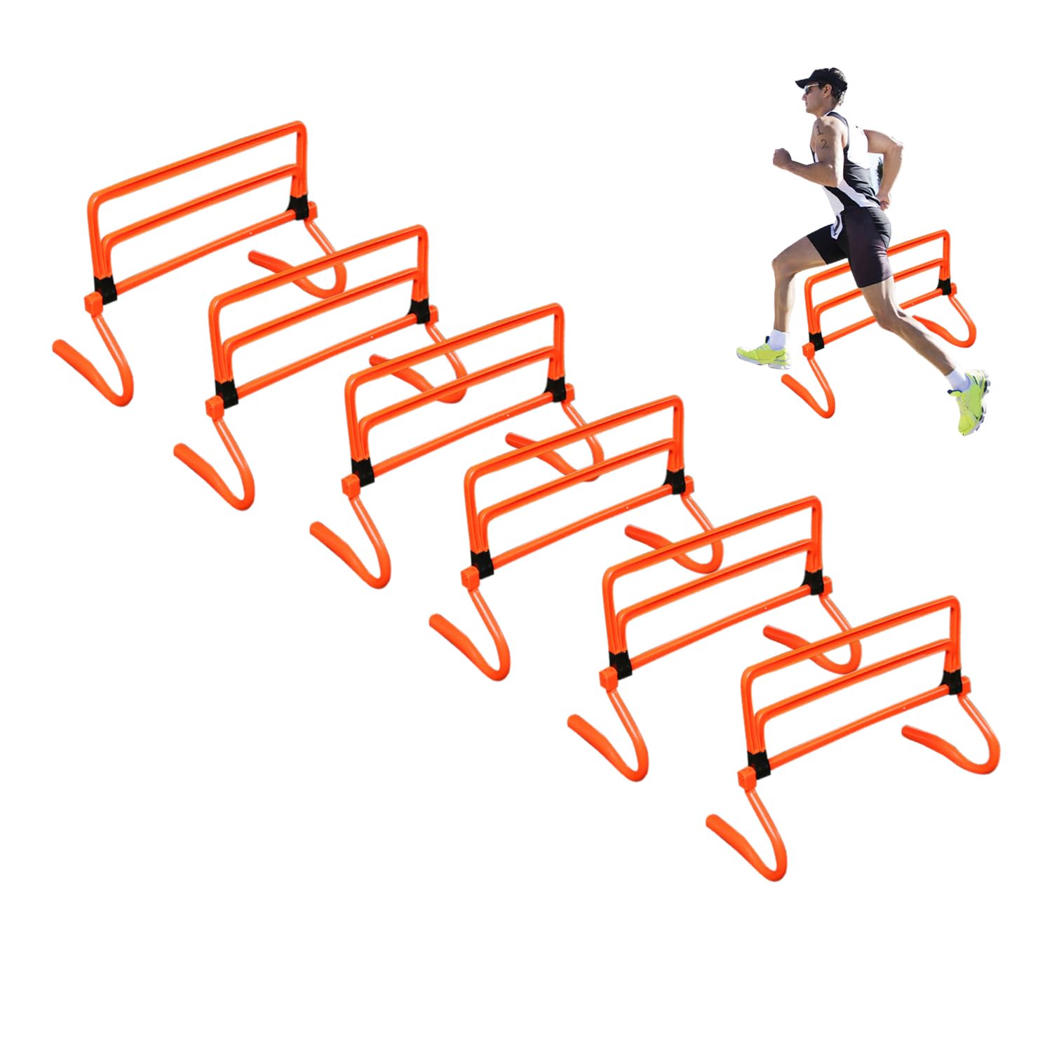 6-Pack Agility Hurdles Improve Speed with Agility Hurdles Speed ...