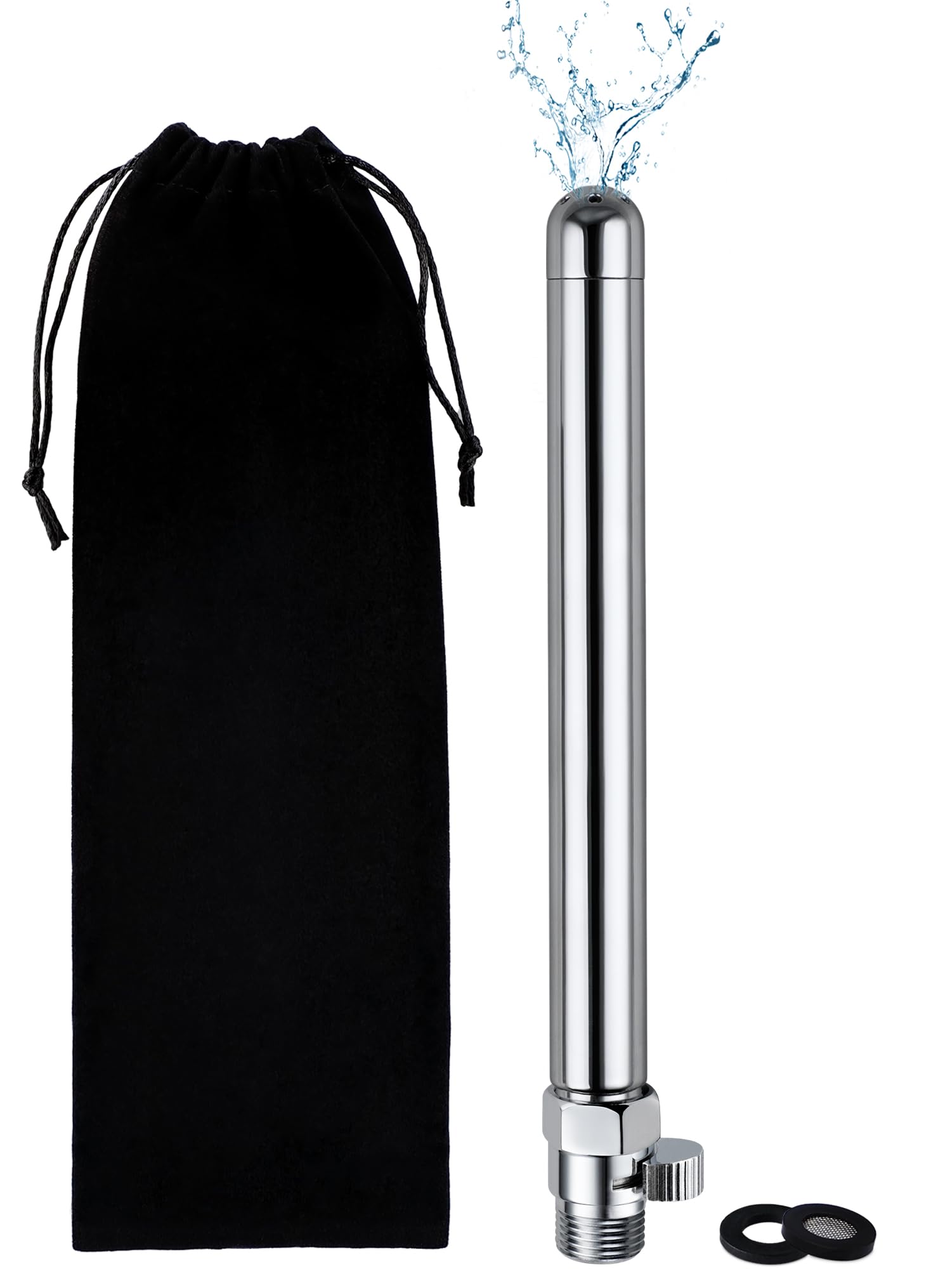 Amazon.com: 9 Inches Deep Cleaning Shower Enema, Smooth Metal Shower ...
