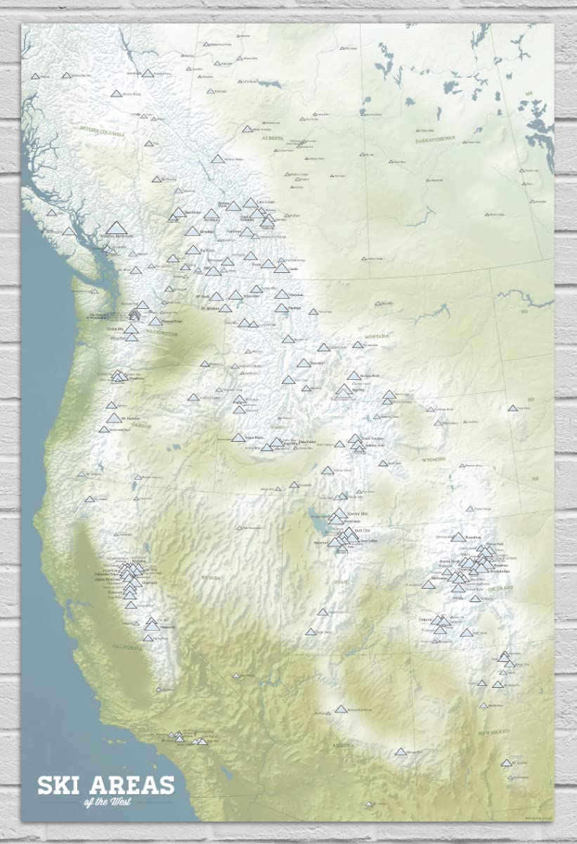 New Mexico Ski Resorts Map