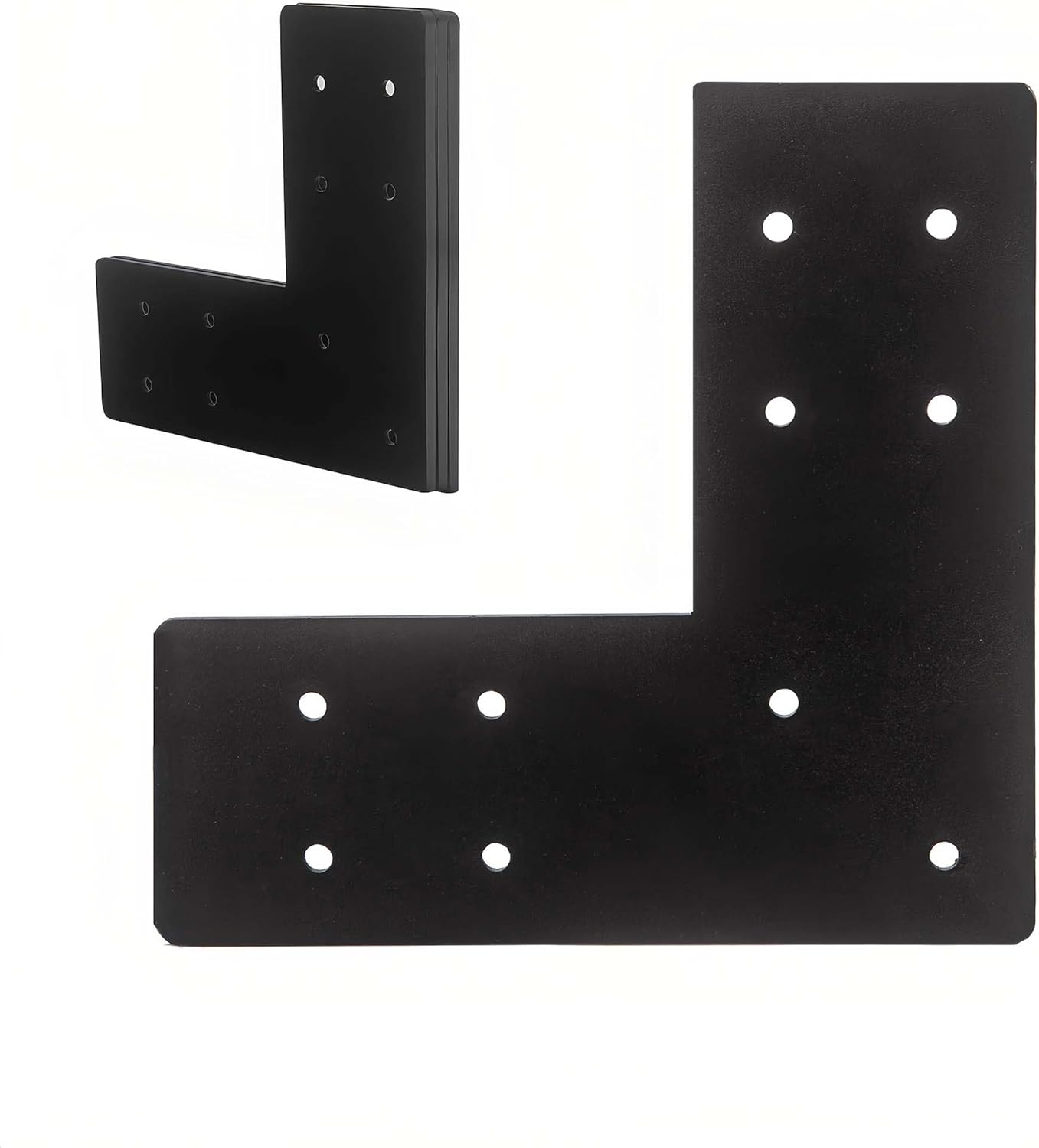 Amazon.com: 4packs Heavy Duty L Shape Flat Angle Bracket 7.5x7.5x3” for ...