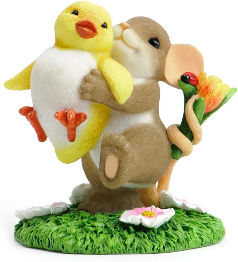 Amazon.com: Enesco Charming Tails Can I Keep Him Figurine, 3-Inch ...