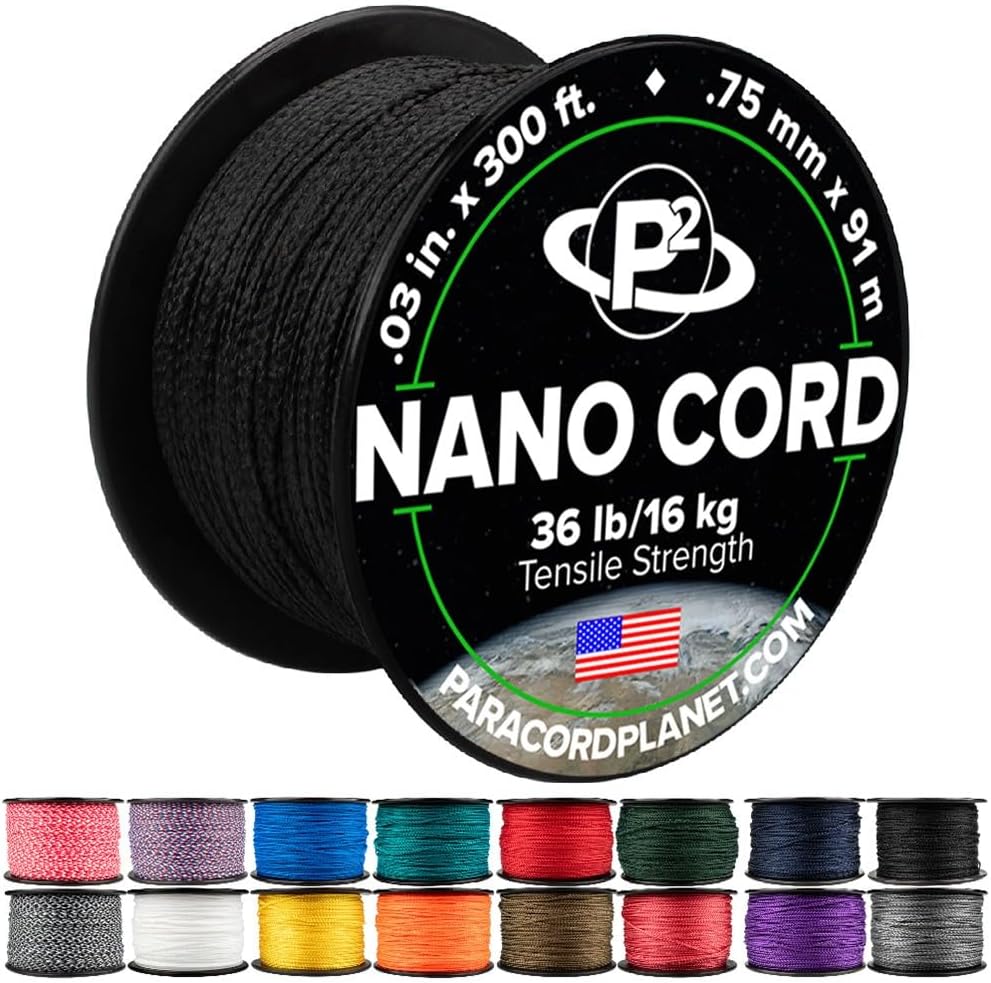 Amazon.com: Paracord Planet Micro Paracord – Thin Braided Cord for ...