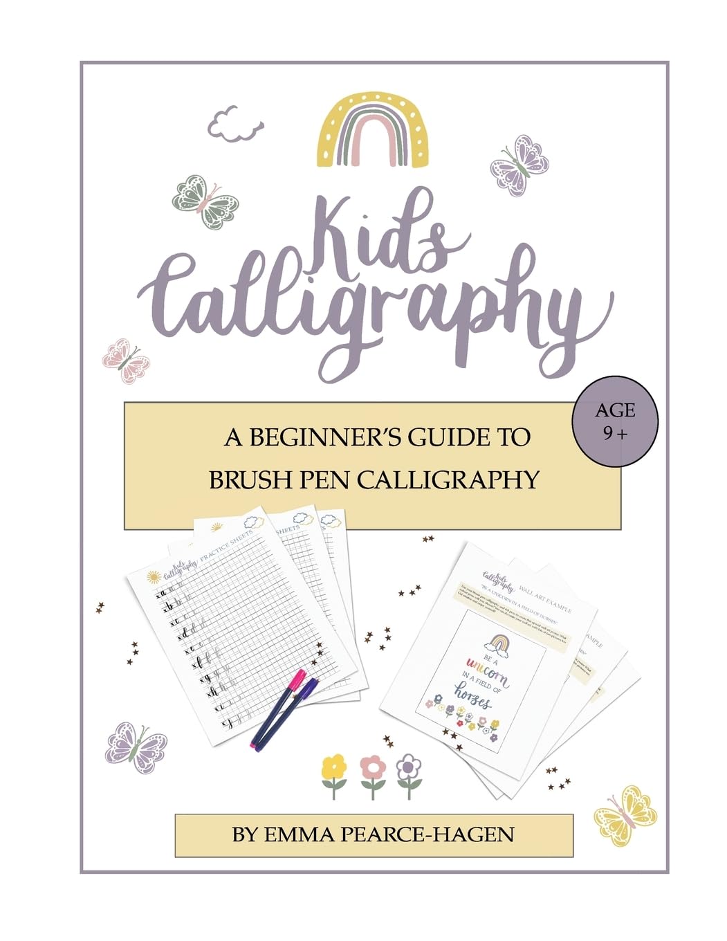 Buy Kids Calligraphy: A Beginner's Guide to Brush Pen Calligraphy Book ...