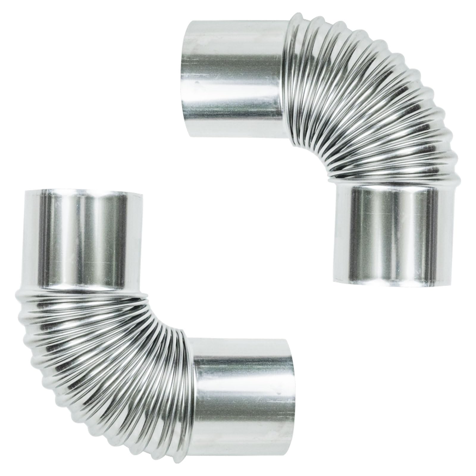 Amazon.com: Stainless Steel Stove Pipes Kit, Wood Stove Chimney Flue ...