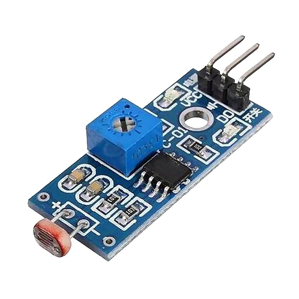 Photosensitive Resistance Sensor Module with LM393 Comparator 3 Pin for ...