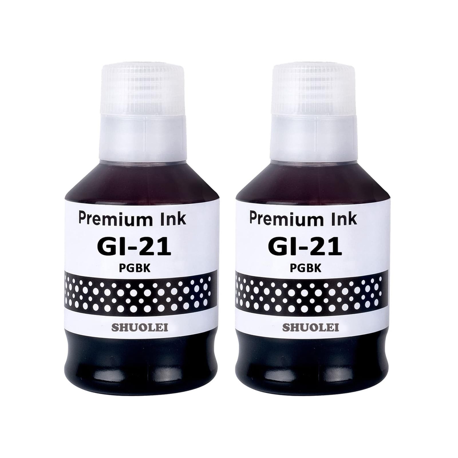 Amazon.com: GI-21 Ink Bottles Black Replacement for Canon GI21 Ink ...