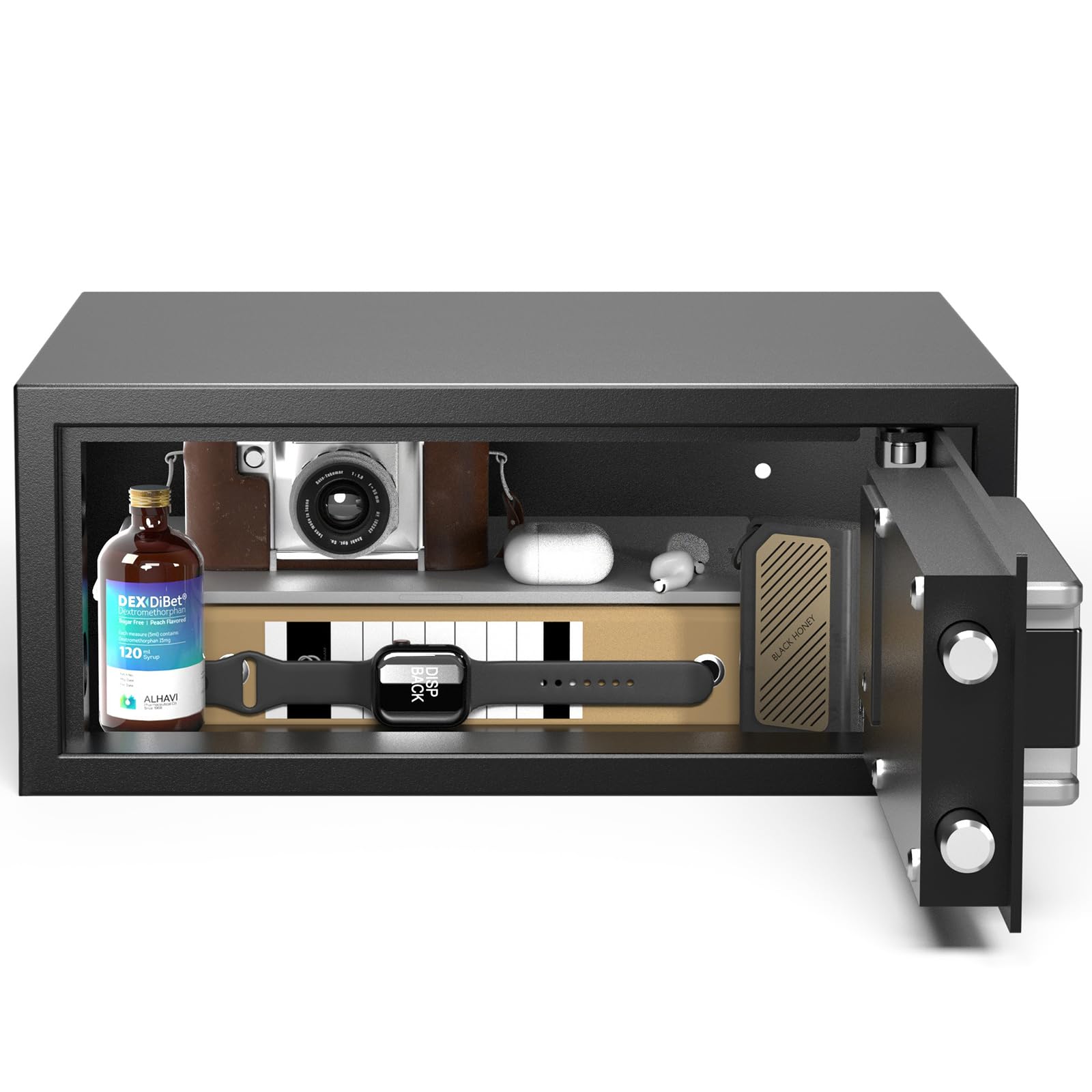 Grimtron Hotel Safe Box (1.01 cu. ft.) with Audit Function ...