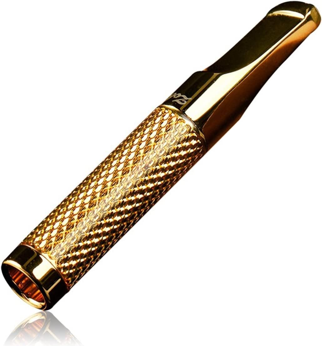 CaLeQi 24k Gold Plated Clean-Type Filtering Cigarette Holder Smoke ...