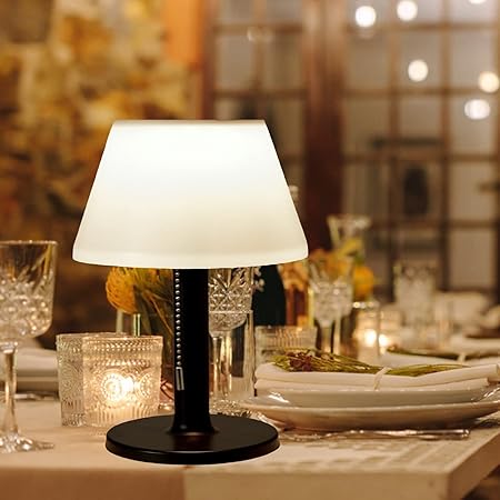 Beautyard Solar Table Lamp Outdoor Indoor - 3 Lighting Modes, Eye ...