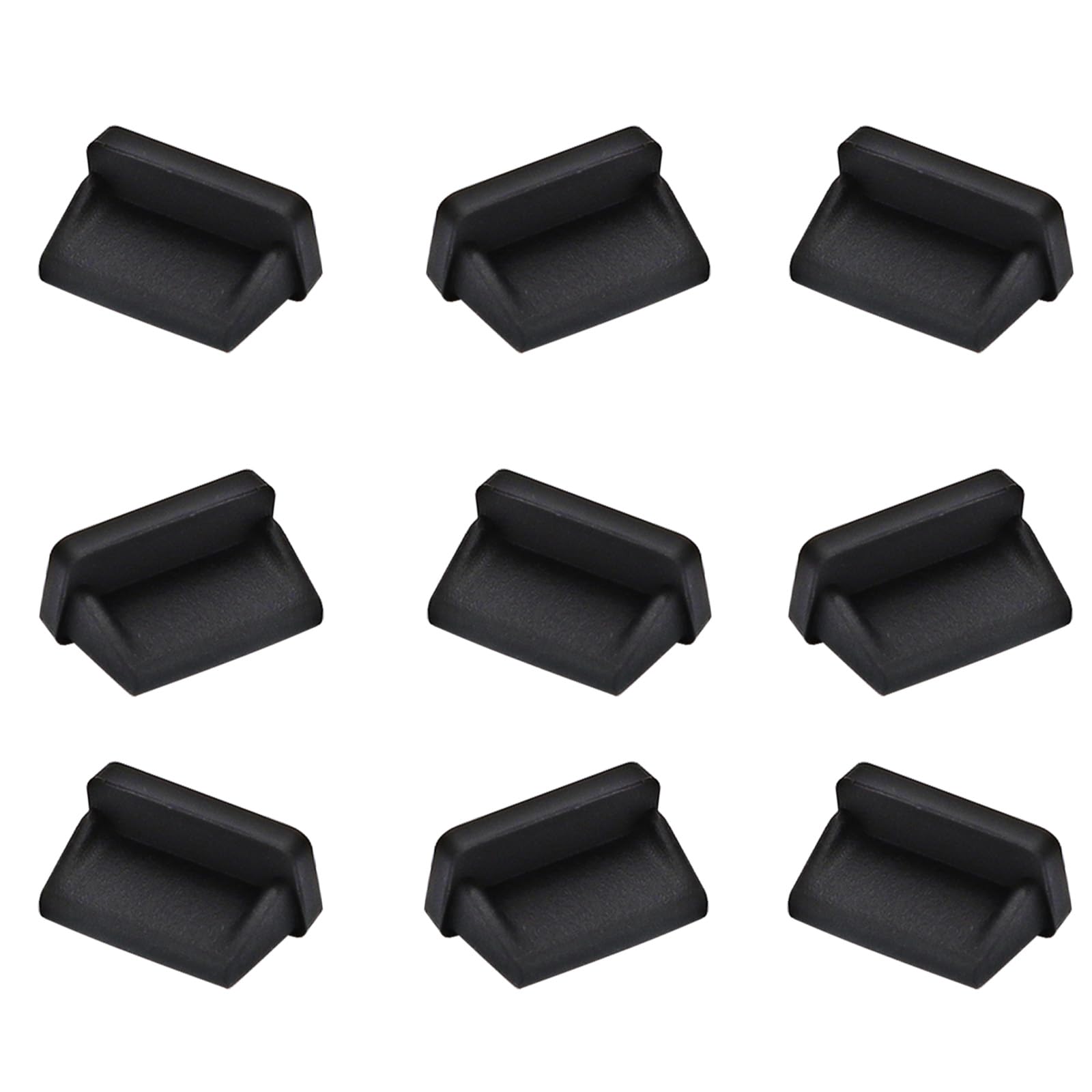 Amazon.com: 30 Pcs USB Port Cover Silicone Black USB Anti Dust ...