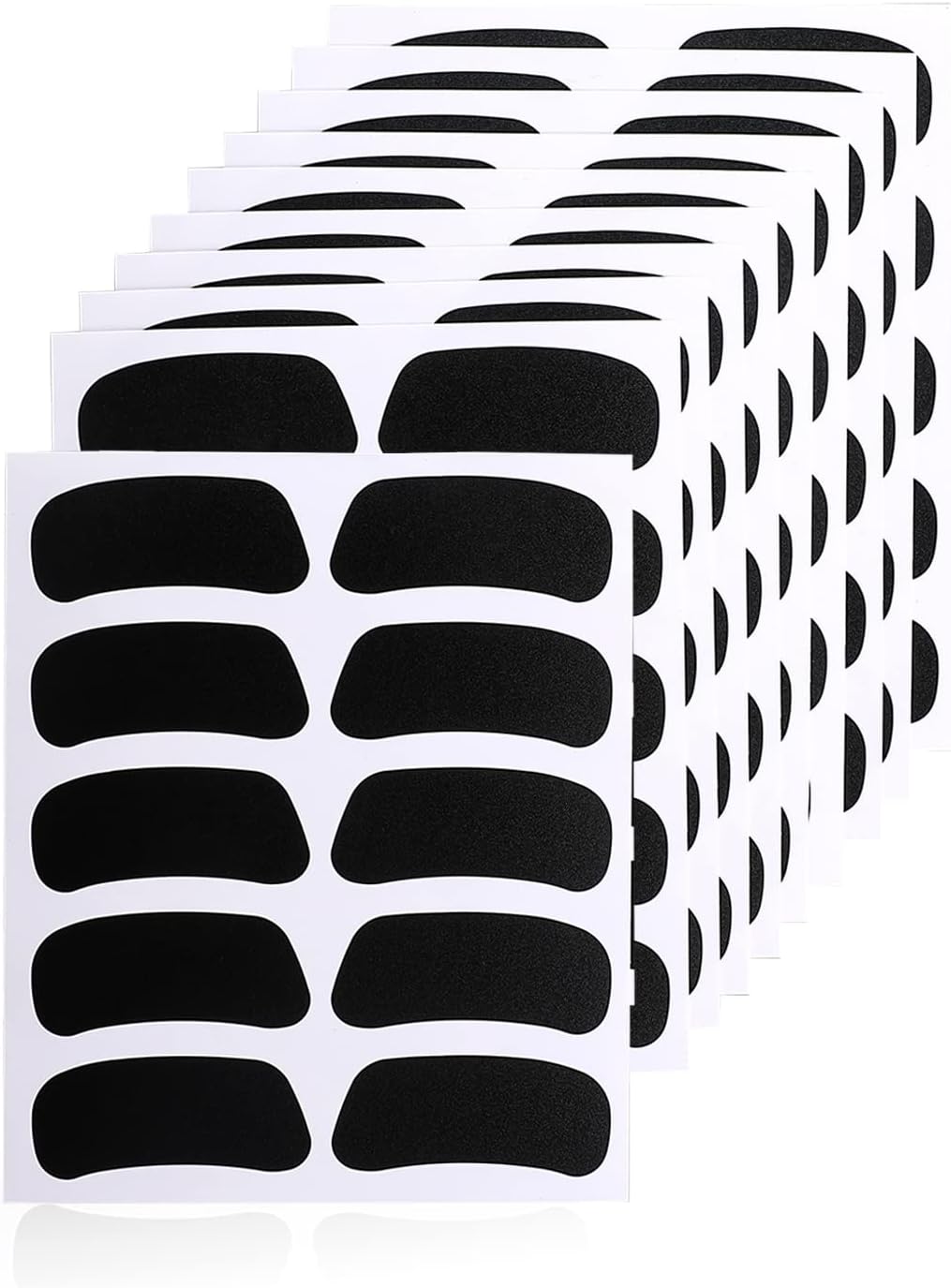 Amazon.com: 125 Pairs Eye Black Stickers for Kids Football Face ...