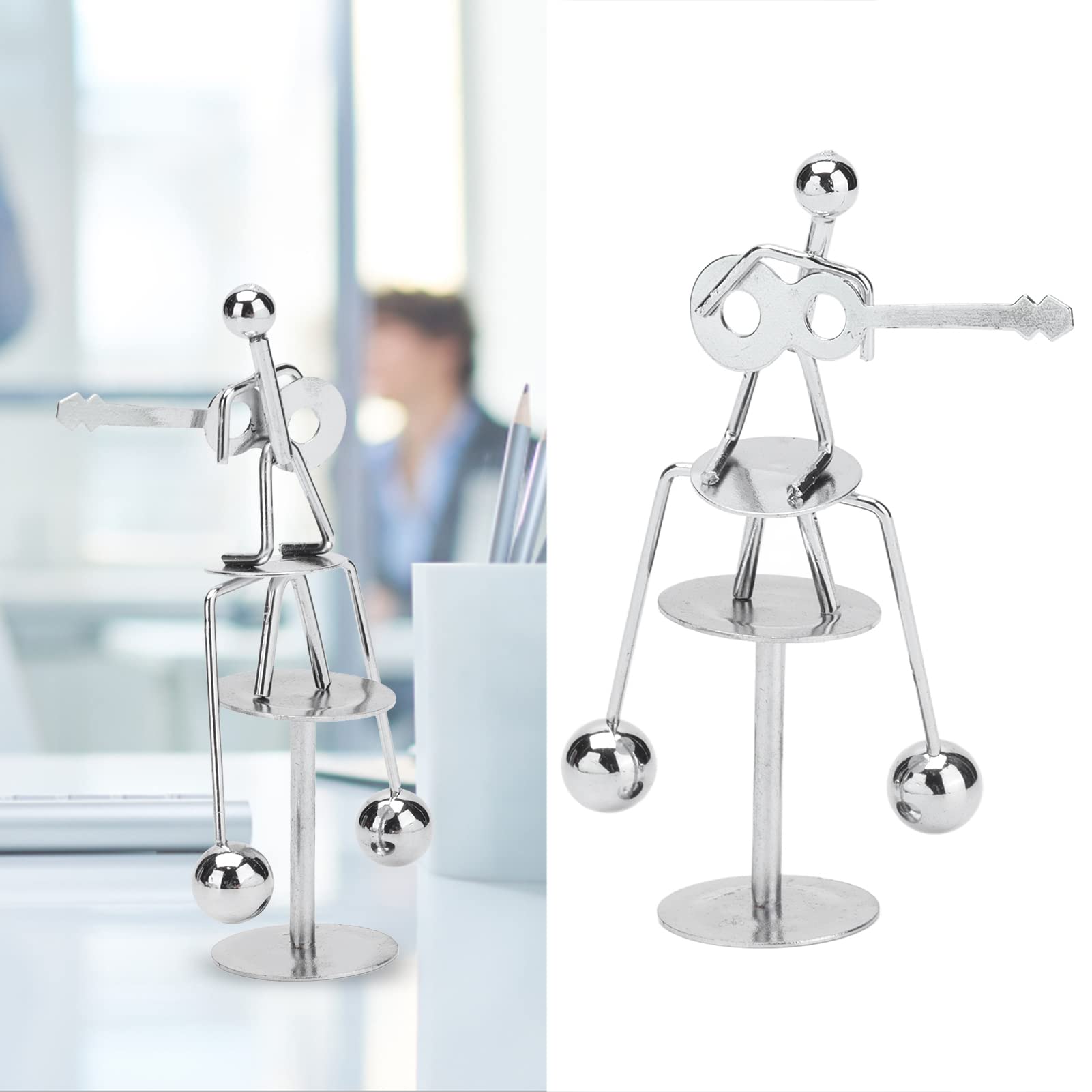Metal Balancing Figures Stainless Steel Balancing Bro For Meditation,
