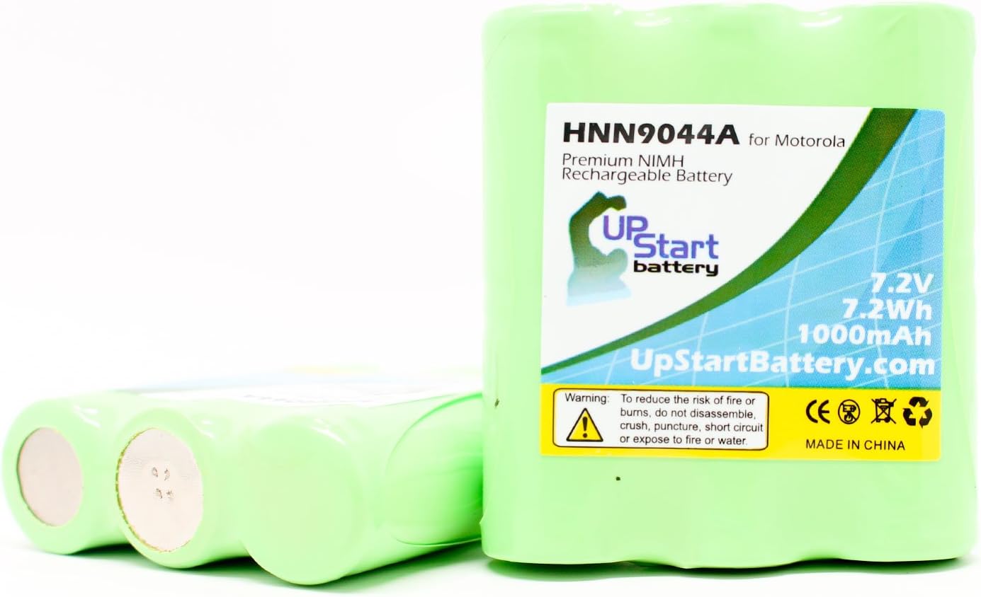 Amazon.com: (2-Pack) 3.6V 800mAh PMNN4477AR Ni-MH Battery Pack ...