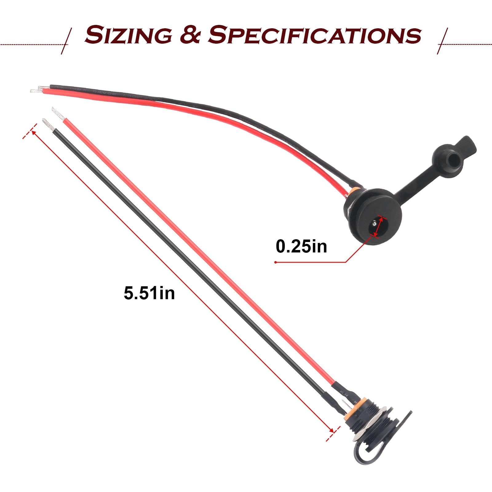 Snapklik.com : Electric Scooter Charging Port For Razor MX125 Dirt ...