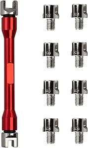 Amazon.com: Flylin Motorcycle Spoke Wrench, 11 Pcs Dirt Bike Wheel ...