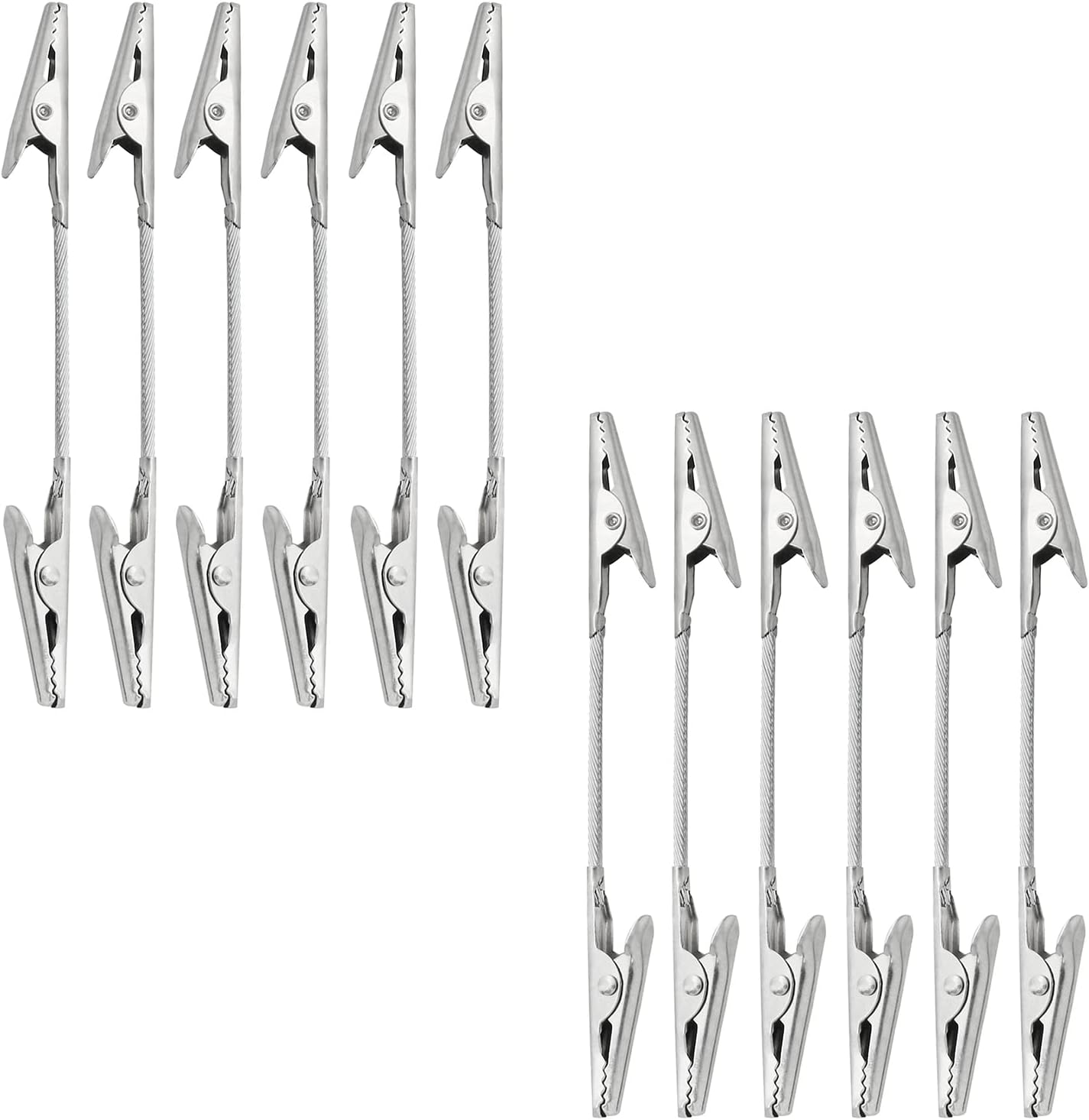 Amazon.com : Xinally 20 Pieces Double Head Alligator Clip Photo Holders ...