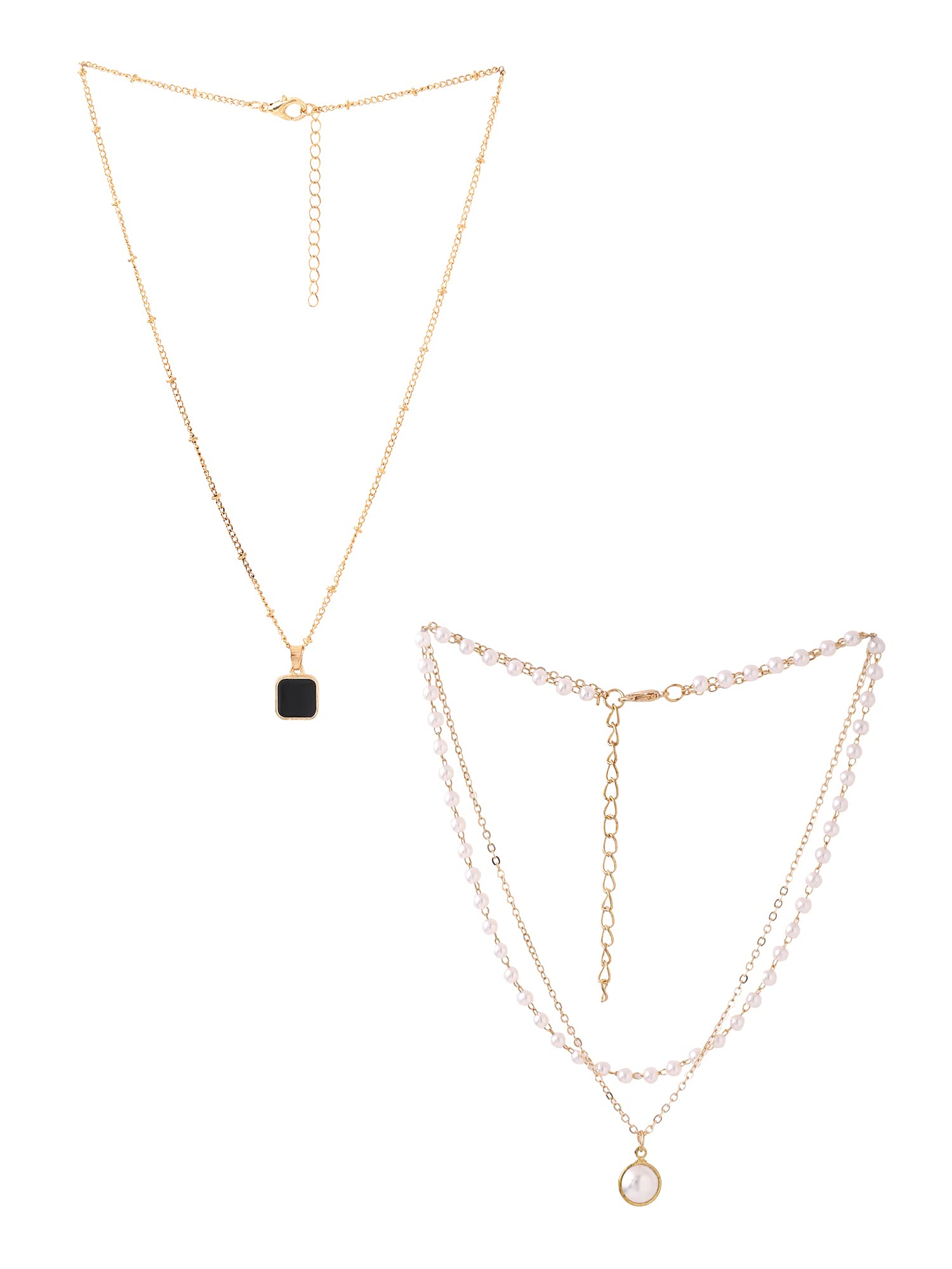 Yellow Chimes Pendant for Women and Girls Fashion Long Chain with ...