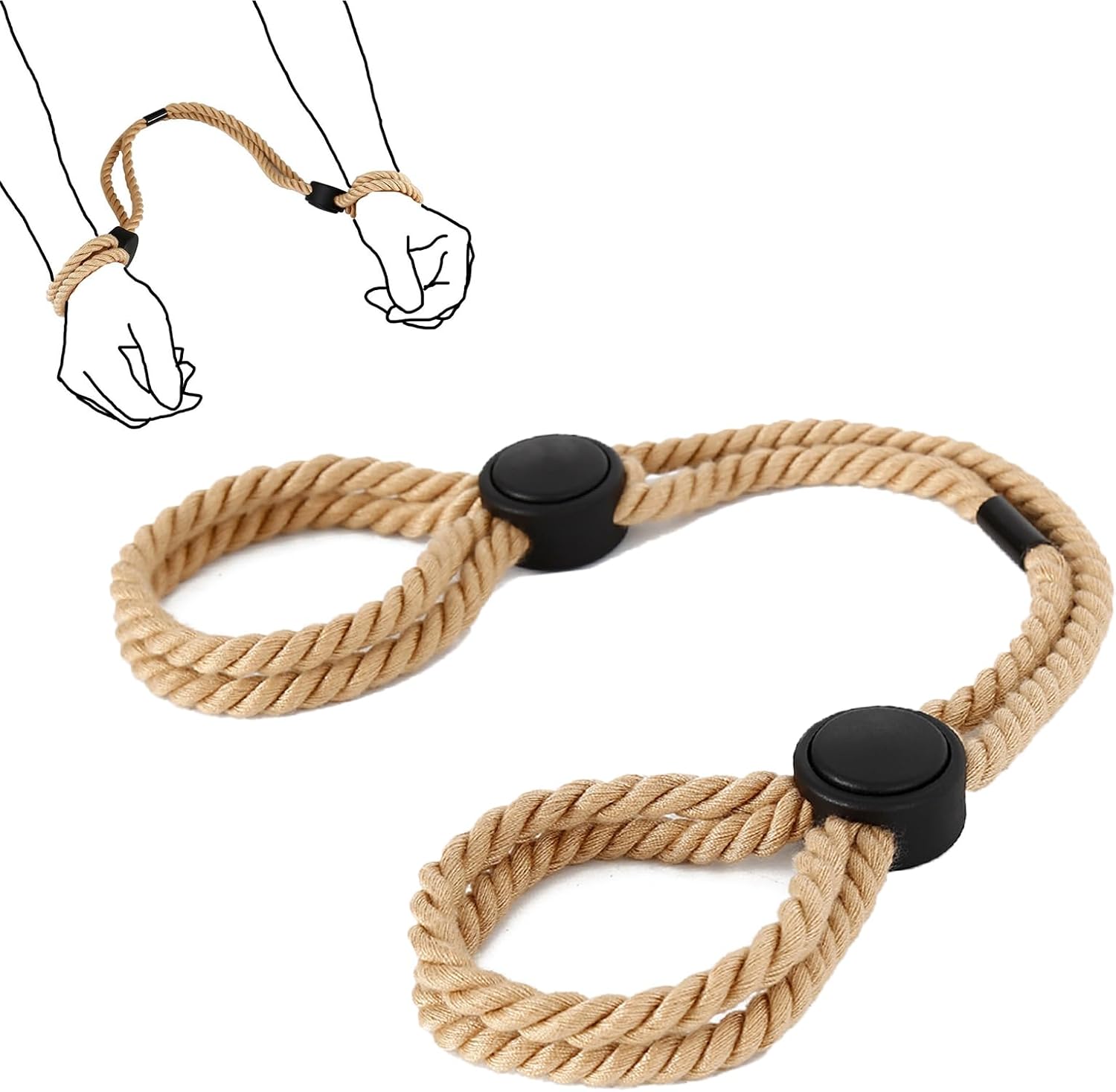 Amazon.com: DFsucces BDSM Sex Restraints Adjustable Bondage Rope,Rope ...