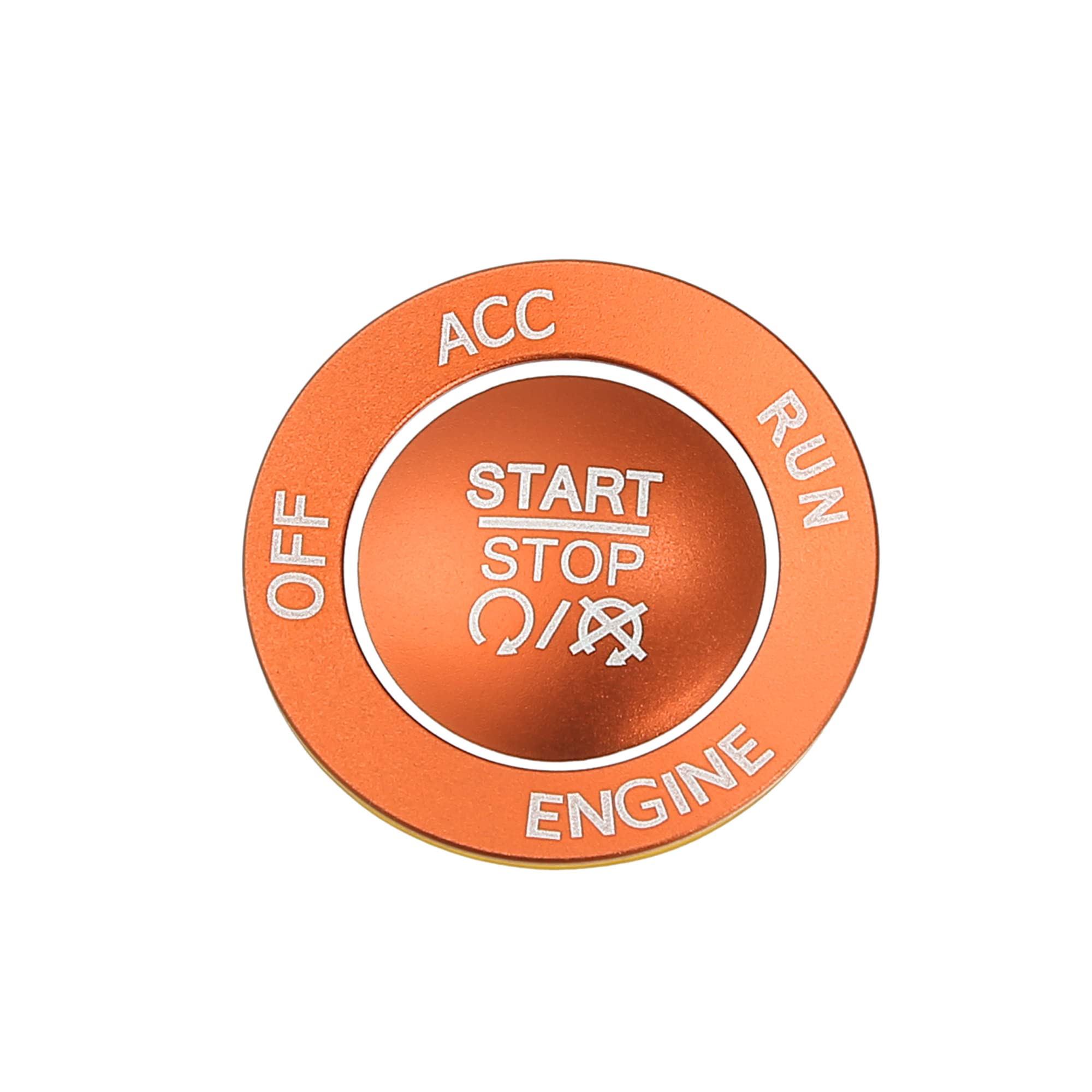 Amazon.com: X AUTOHAUX Engine Start Stop Button Cover Kit One Click ...