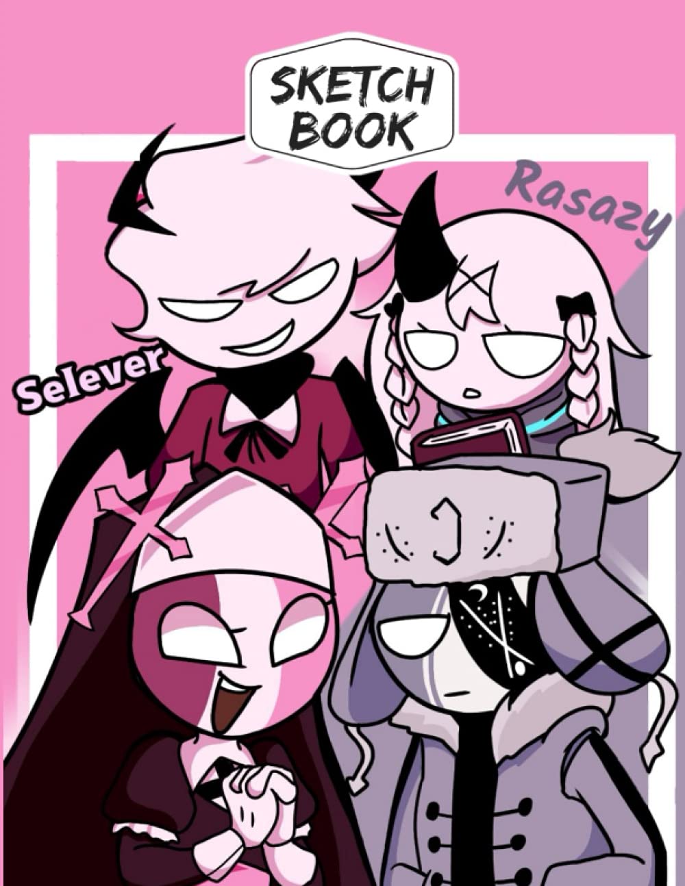 Buy Sarvente Fnf Sketch Book: Friday night funkin cover (8.5 x 11 ...