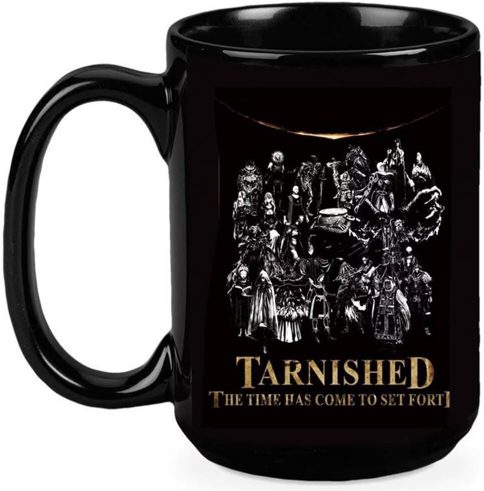 Amazon.com | Eisfiel Elden-Ring Mug, Ceramic Coffee Mug 11 OZ, Elden ...