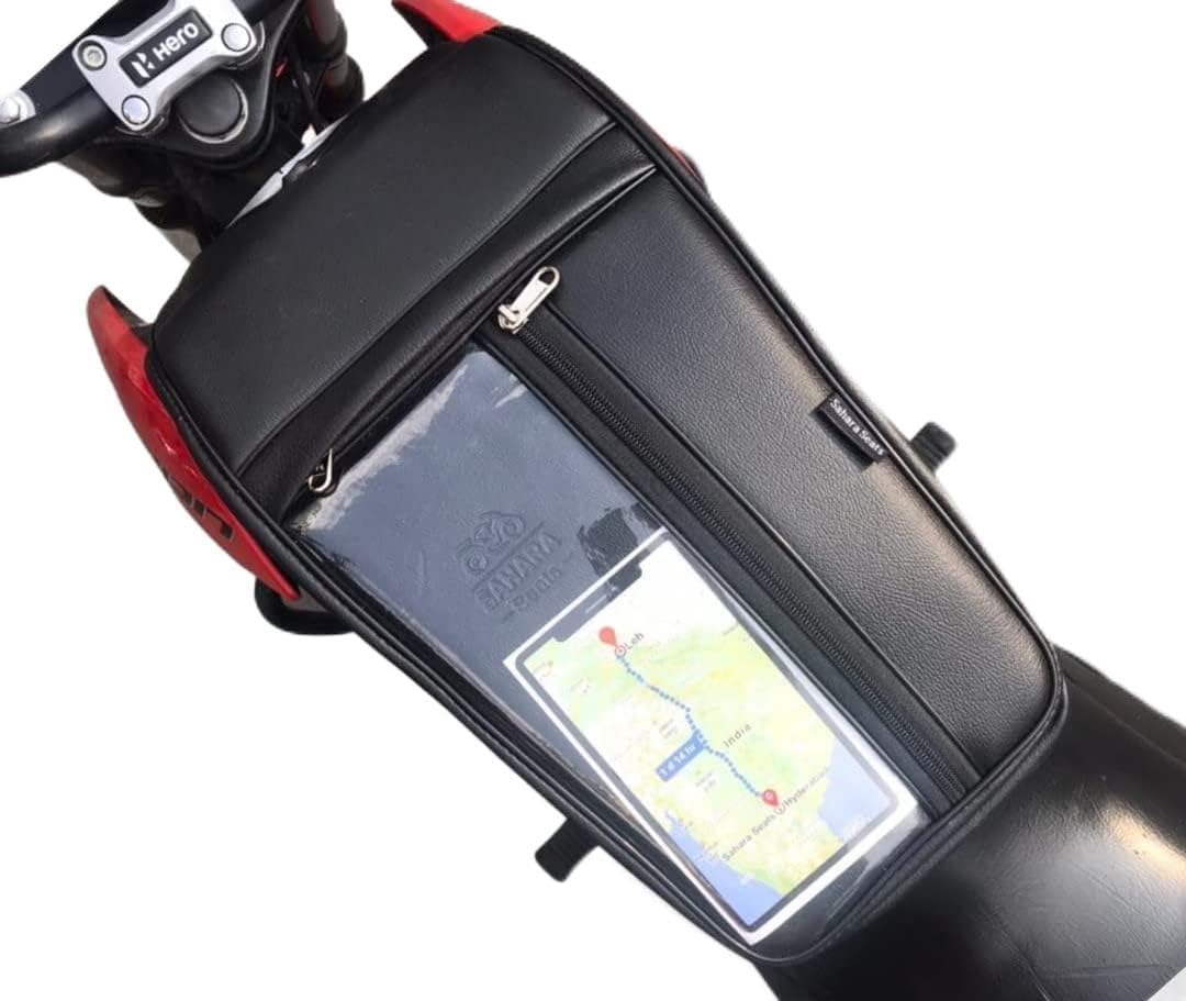 Sahara Seats TVS Ronin Tank Cover with Mobile Holder (Thick Flap ...