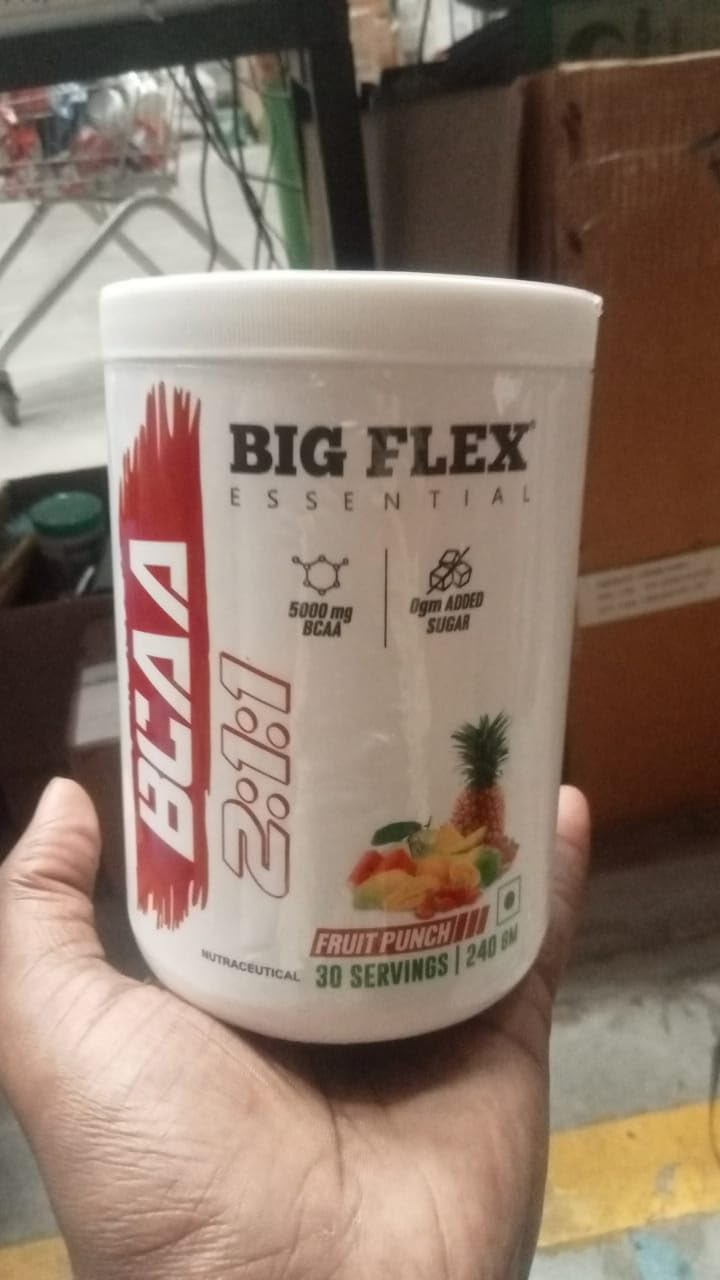 Bigflex Essential BCAA powder, Cola Fizz [ 30 Servings, Pack of 240Gm ...