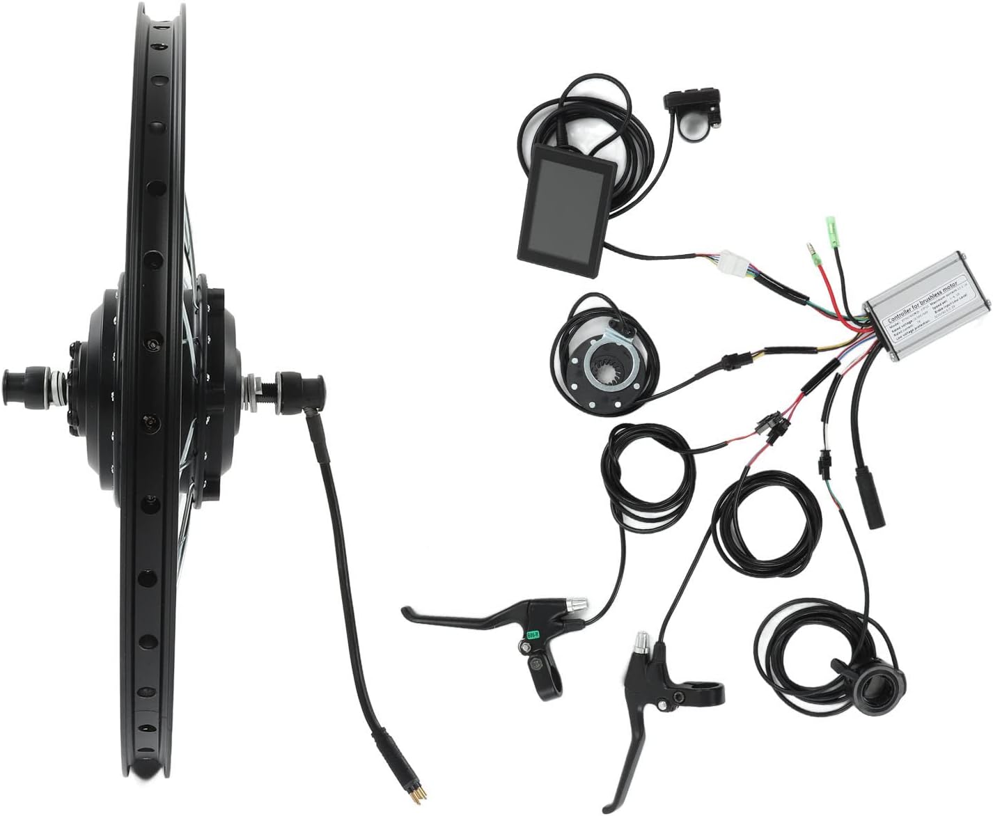 Wheel Hub Motor Kit, Light Diffuser Kit for Electric Bike to Electric ...