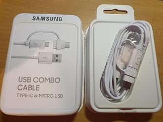 Samsung Galaxy Official USB-C to C Data Cable, 1.0m, Black: Amazon.co ...