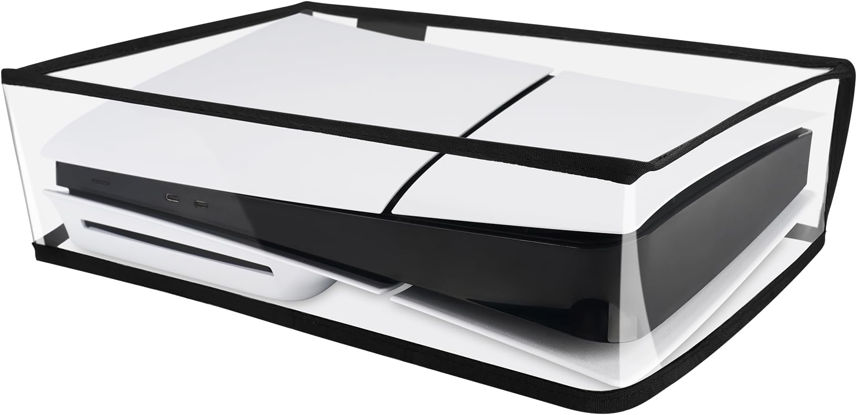 Amazon.com: Clear Acrylic Dust Cover for PS5 Console, pS5 Case Cover ...