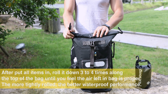 Watch IDRYBAG dry bag backpack waterproof for any water sports on ...