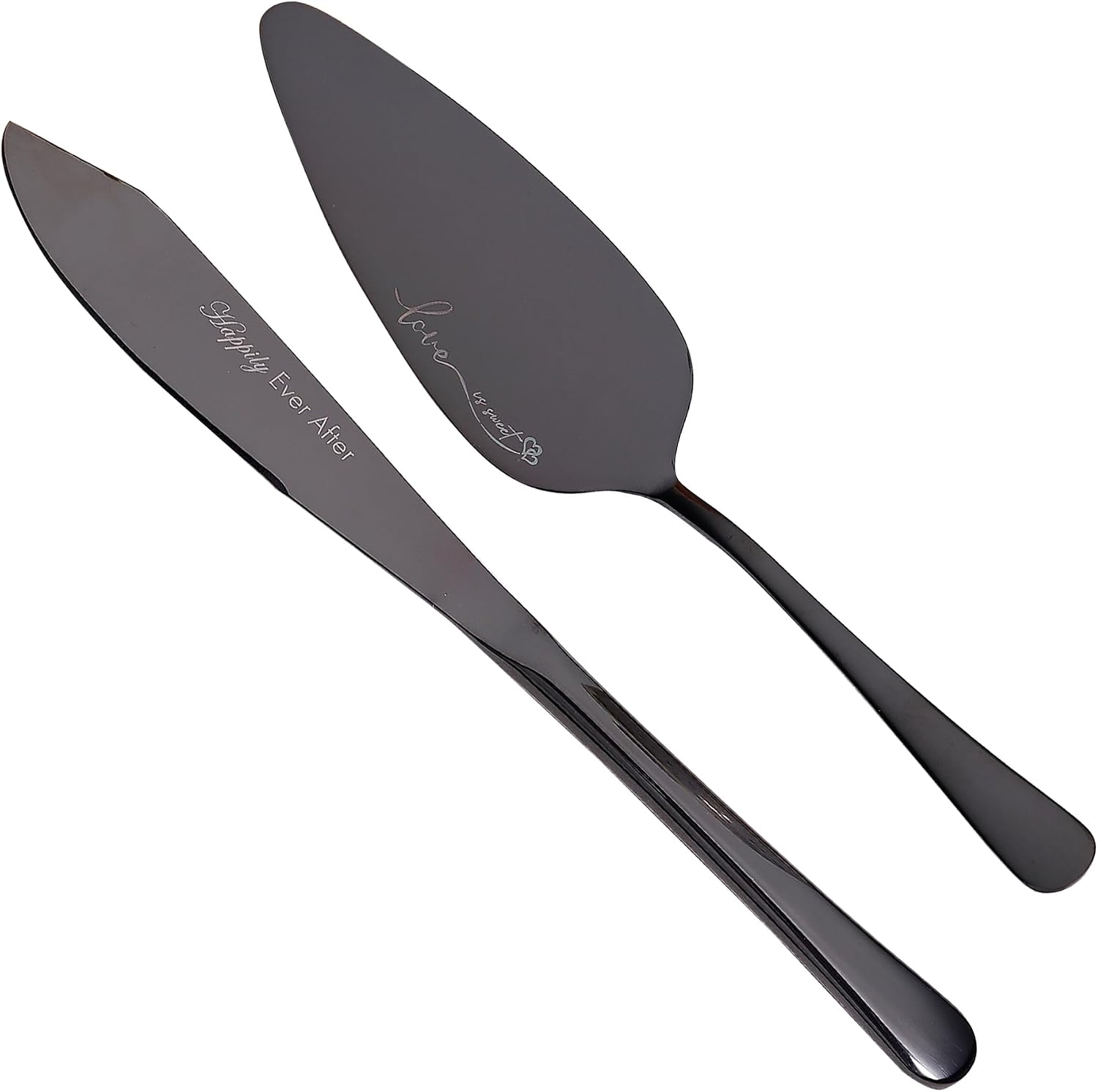 Amazon.com | iooiluxry Cake Cutting Set for Wedding, Wedding Cake Knife ...