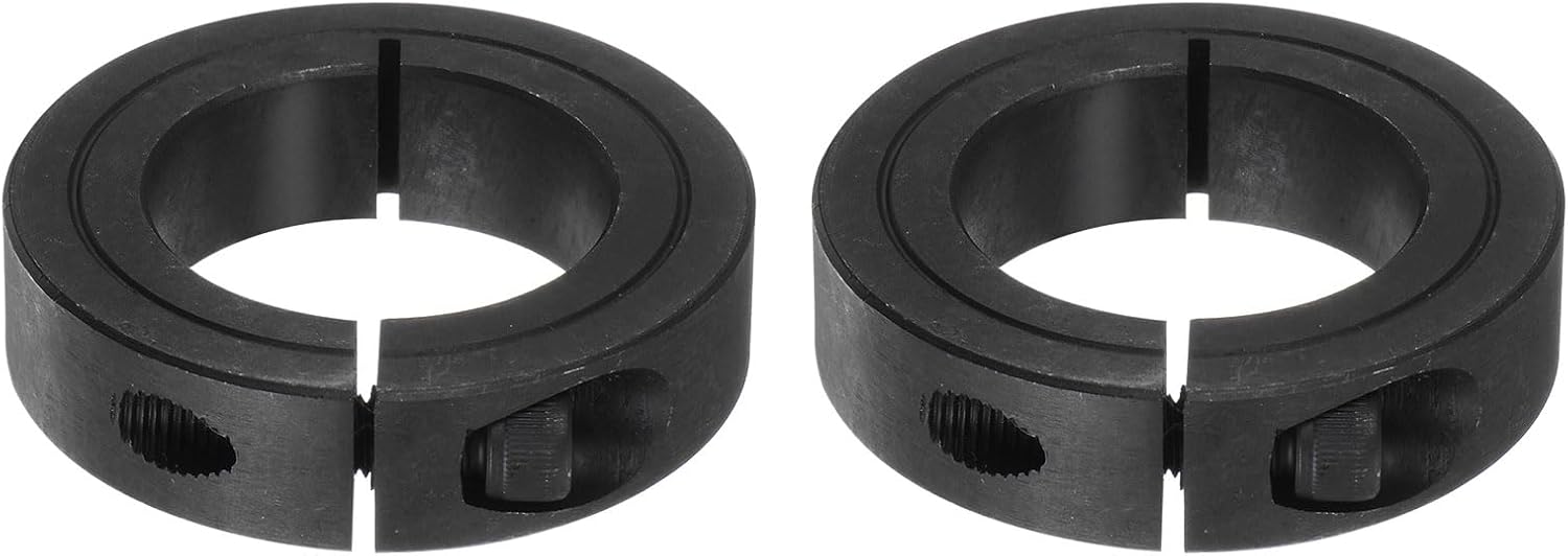 HARFINGTON 2pcs Shaft Collars 1-3/8" Bore, 2-1/4" OD, 9/16" Width ...