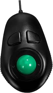Amazon.com: Yardenfun Portable USB Mini Trackball Mouse Handheld Design ...