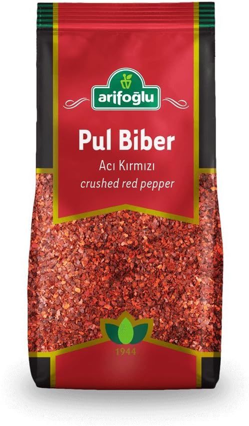 Amazon.com : Eat Well Aleppo Pepper Flakes 5oz, Turkish Red Pepper ...