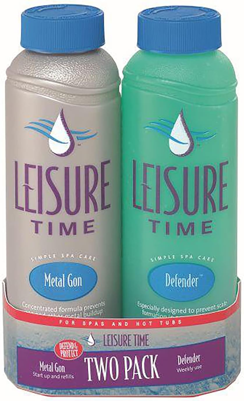 Amazon.com : LEISURE TIME Spa Care Bundle with Scale Prevention and ...