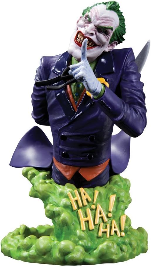 Amazon.com: DC Collectibles DC Comics Super Villains: The Joker Bust ...