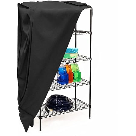 Amazon.com: Storage Shelf Enclosure, Durable Wire Shelving Cover, Best ...
