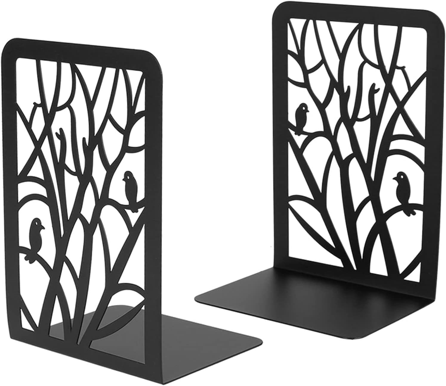 Amazon.com: Book Ends Metal Bookends For Shelves Heavy Duty Bookend ...