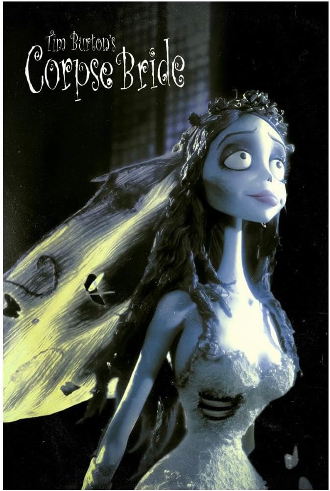 Amazon.com: Corpse Bride Tim Burton Horror Movie Poster Merchandise ...