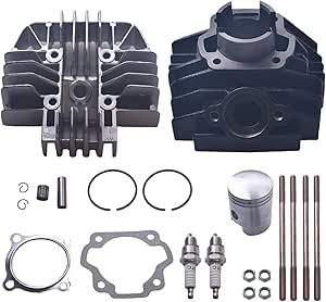 Amazon.com: Cylinder Gasket Piston Ring Kit fit for Yamaha PW 80 PW80 ...