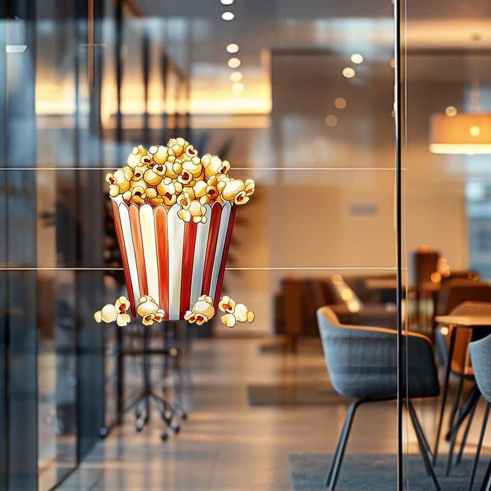 Amazon.com - Popcorn Car Decals - Sweet Lovers Vinyl Decal Stickers Car ...