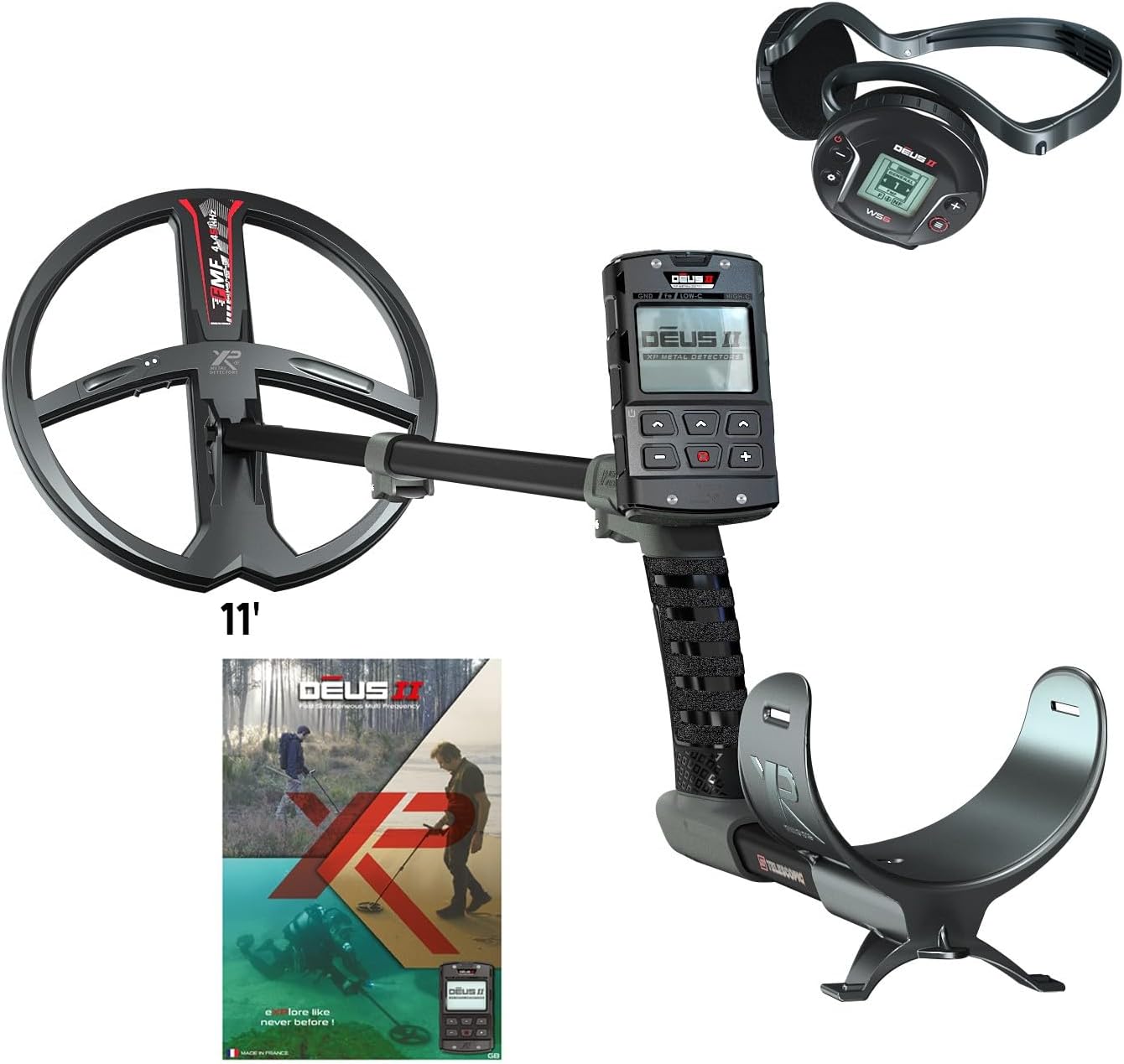 XP DEUS II - Metal Detector with 11-inch coil : Amazon.co.uk: Garden
