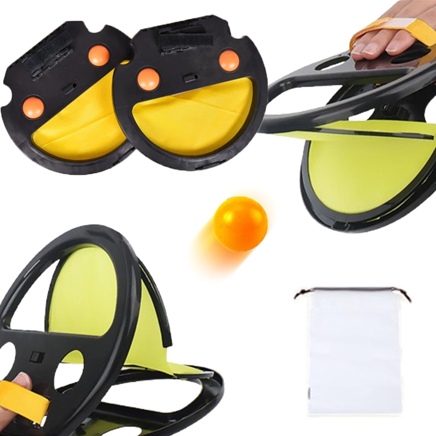 Amazon.com: Racket Pocket-Racket Pocket Game,Toss and Catch Ball Game ...