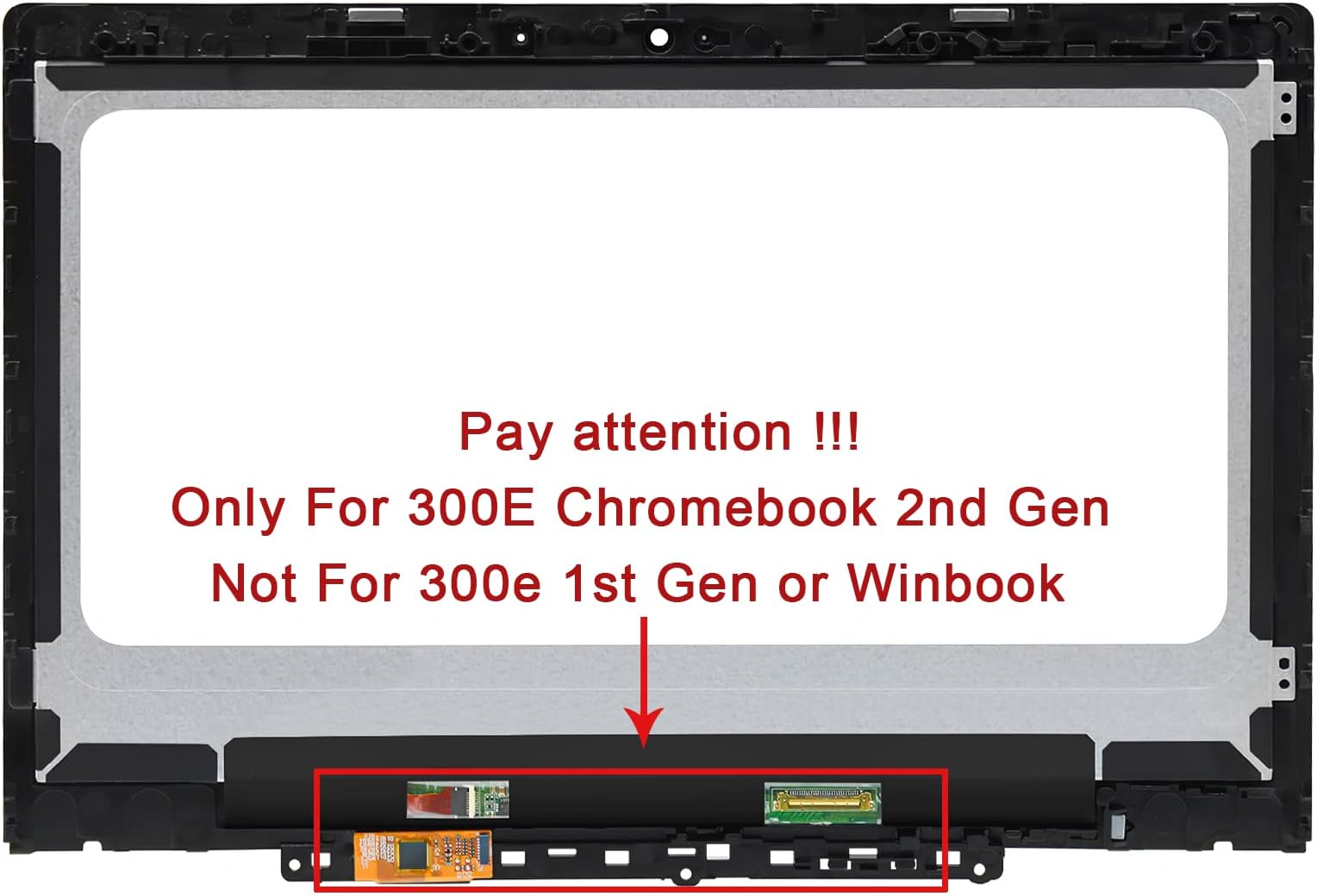 Amazon.com: Original New Screen Replacement for Lenovo 300E Chromebook ...