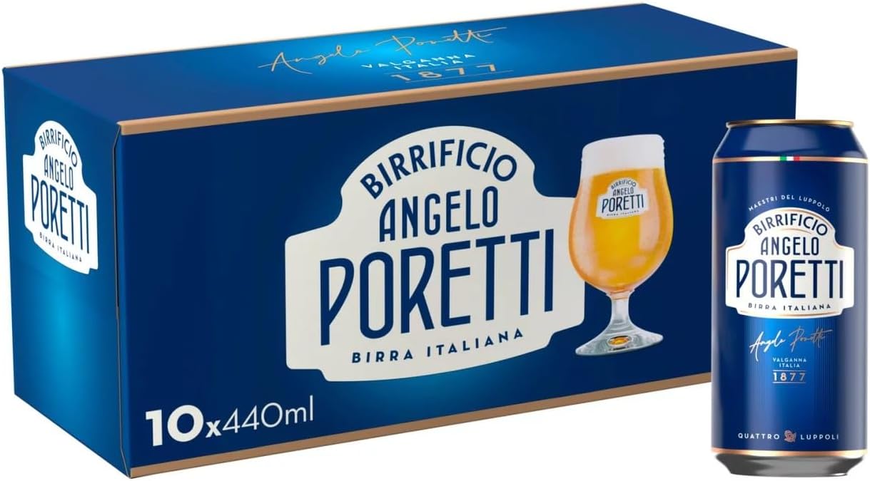 Birrificio Angelo Poretti, 10 x 440ml : Amazon.co.uk: Grocery