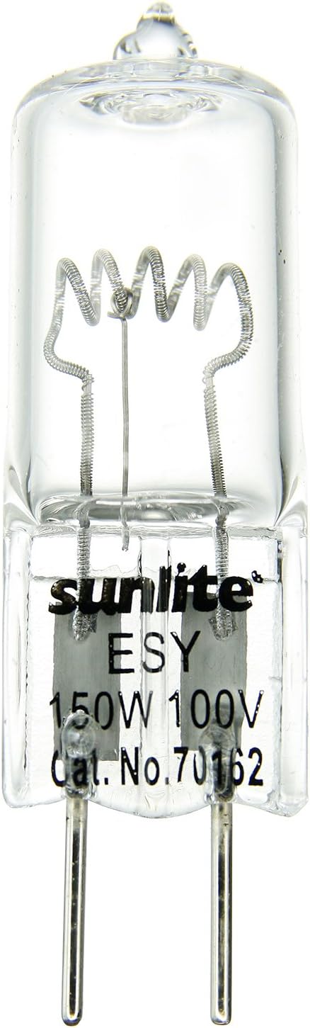 Sunlite FEL 1000W/T6/120V/CL/G9.5 1000-watt 120-volt Bi-Pin Based Stage ...